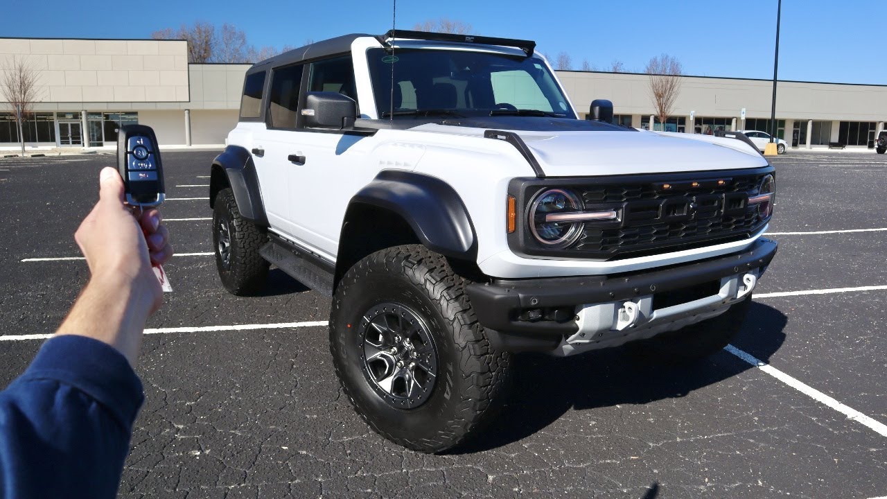 2023 Ford Bronco Raptor: Start Up, Exhaust, Walkaround, POV, Test Drive ...
