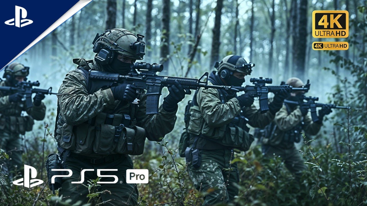 US Marine Special Operations - Modern Warfare Remastered [4K HDR] Call ...