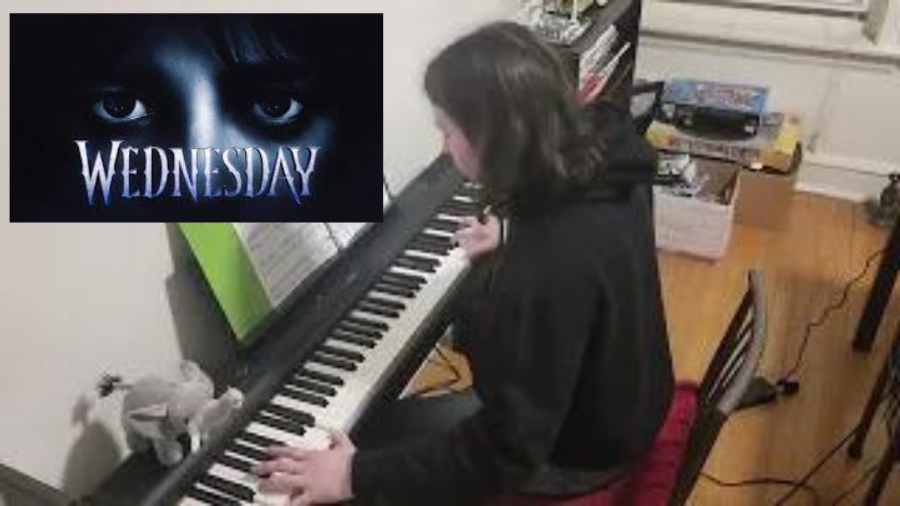 Wednesday - Main Theme (Piano cover) - YouTube