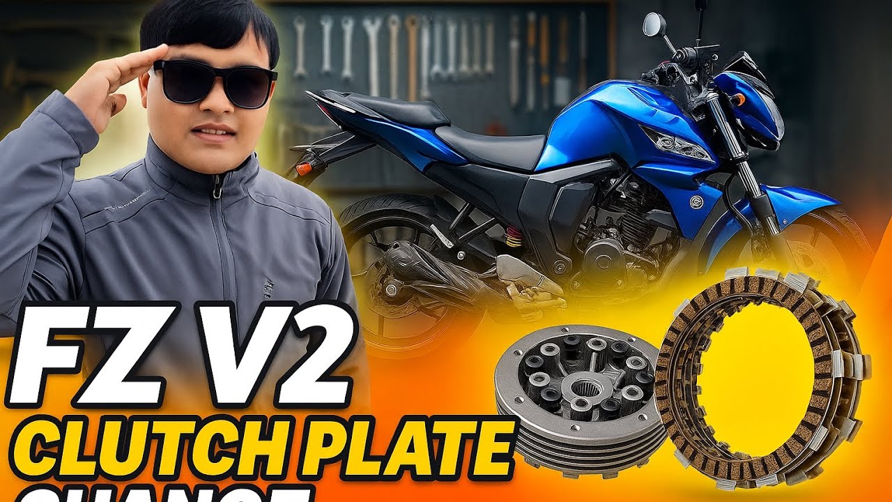 Fz V2 clutch plate change video 😇😇 #fzv2 #mechanic #bestmechanic # ...