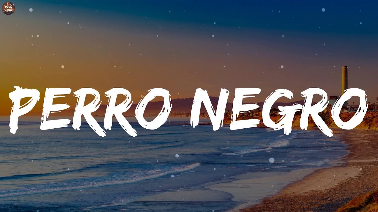 Bad Bunny - PERRO NEGRO (Letra) - YouTube