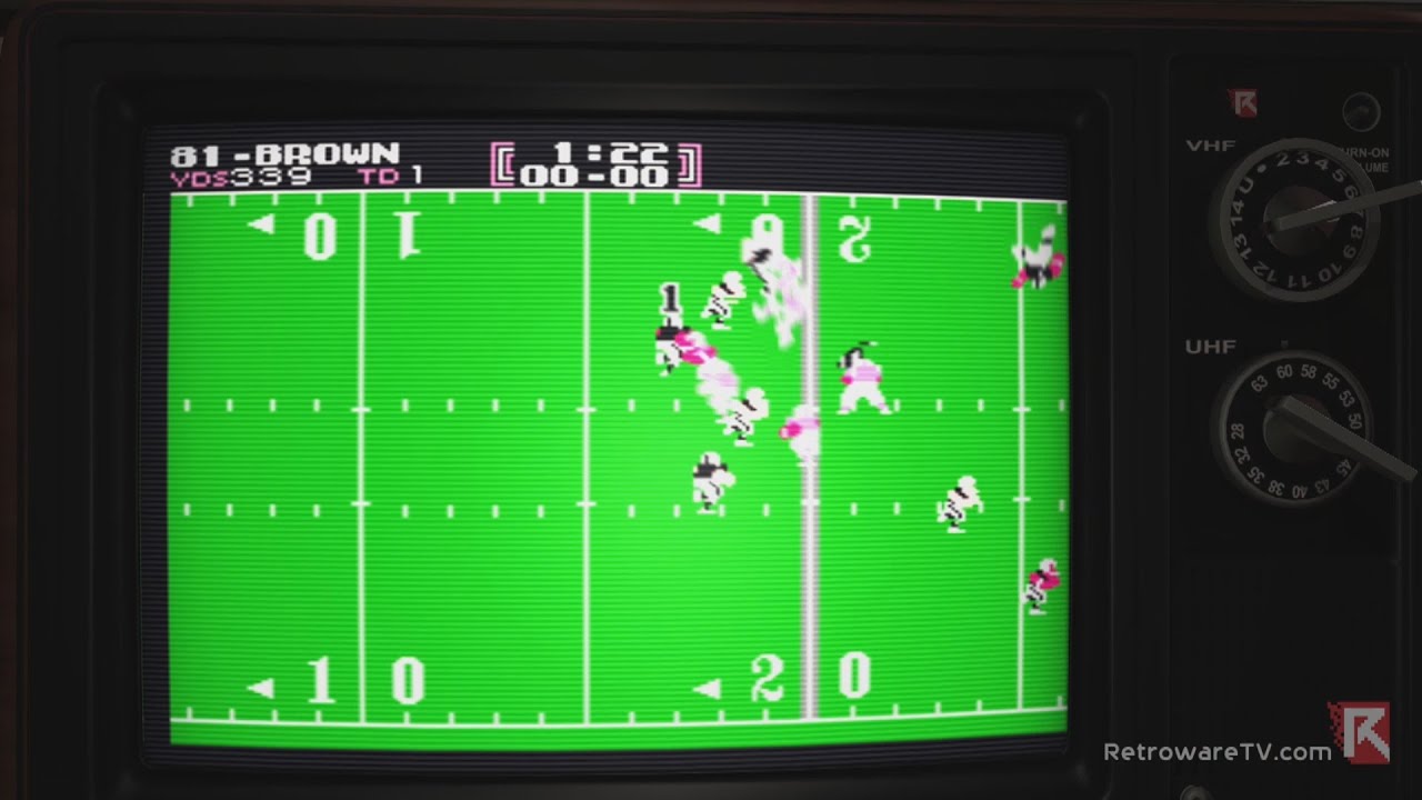 Tecmo Bowl (NES, 1989) - Video Game Years History - YouTube