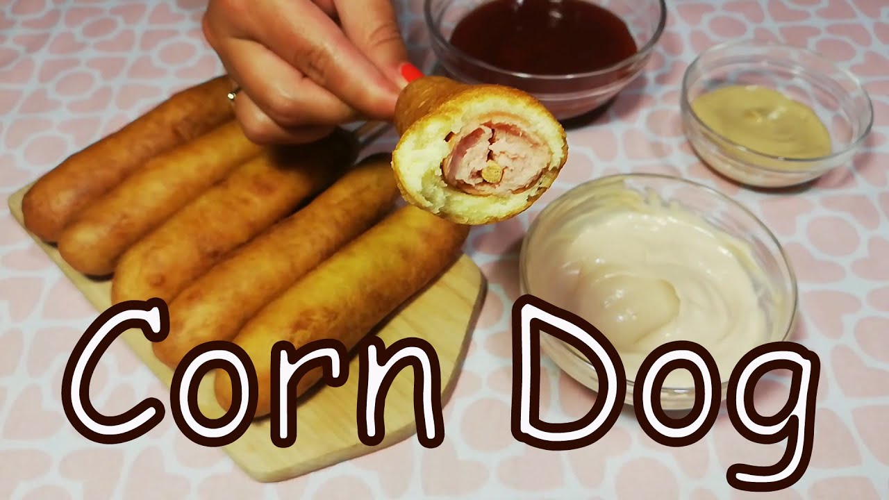 Corn Dog Recipe (Homemade) | How to make Corn Dogs - YouTube