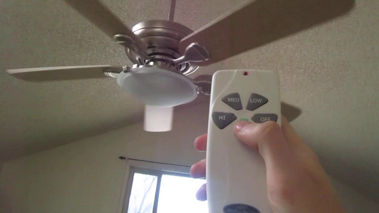 Harbor Breeze Cascade ceiling fan (revisited) - YouTube