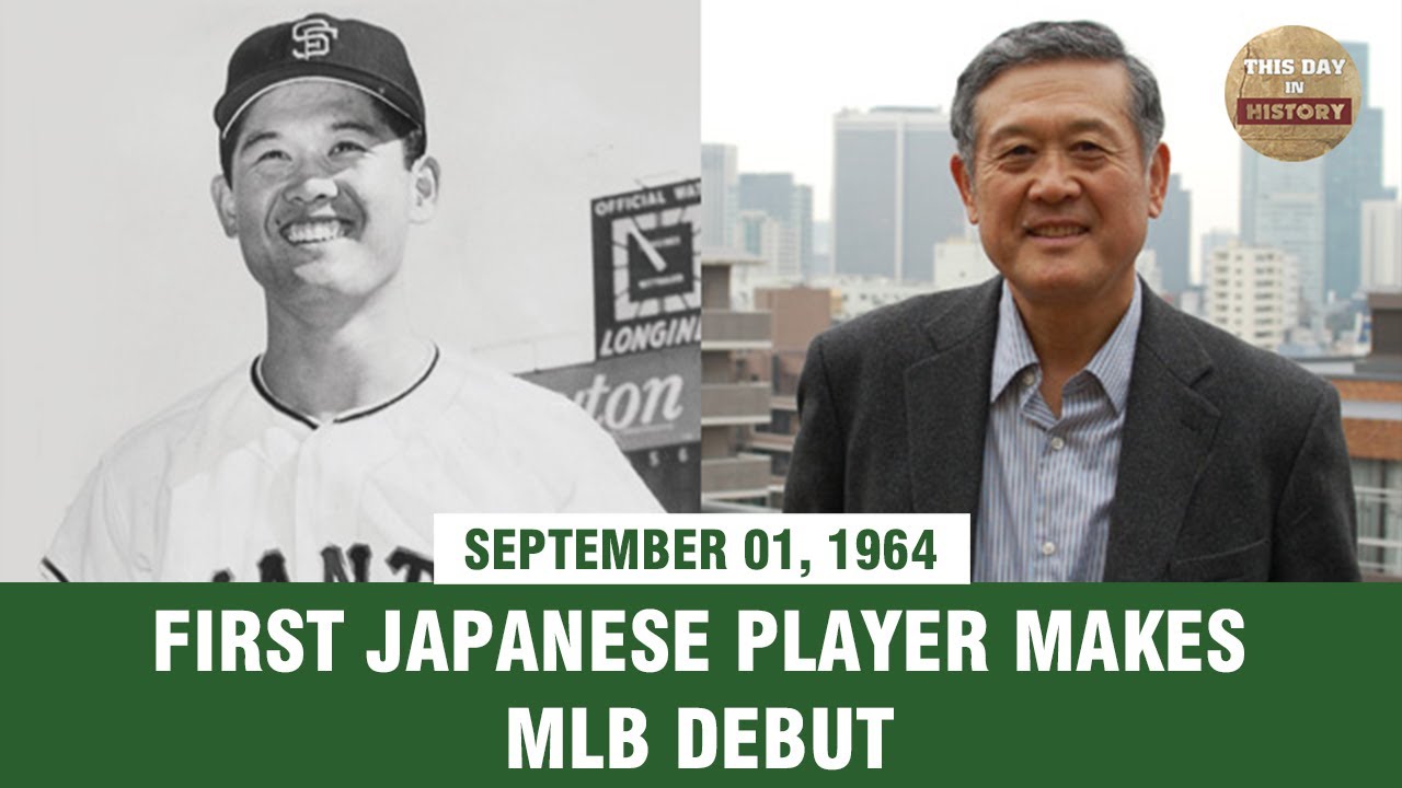 First Japanese player makes MLB debut September 1, 1964 - This Day In ...