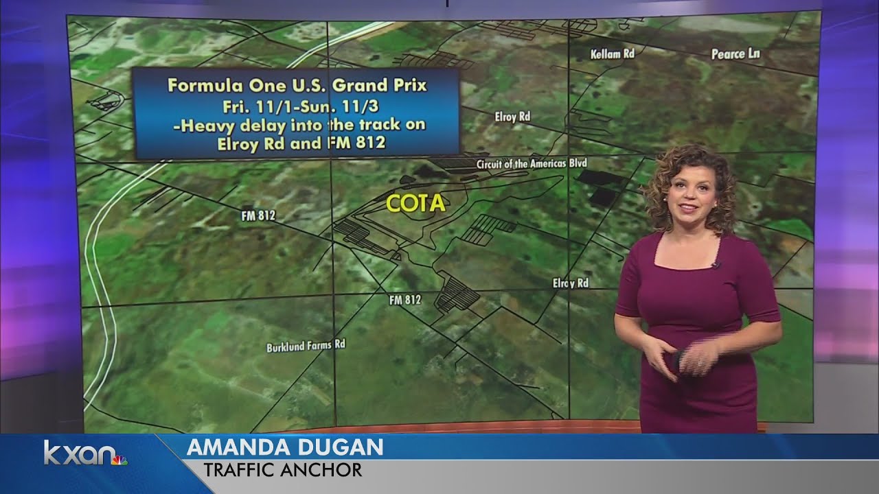 Weekend Jam: Formula 1 U.S. Grand Prix traffic - YouTube