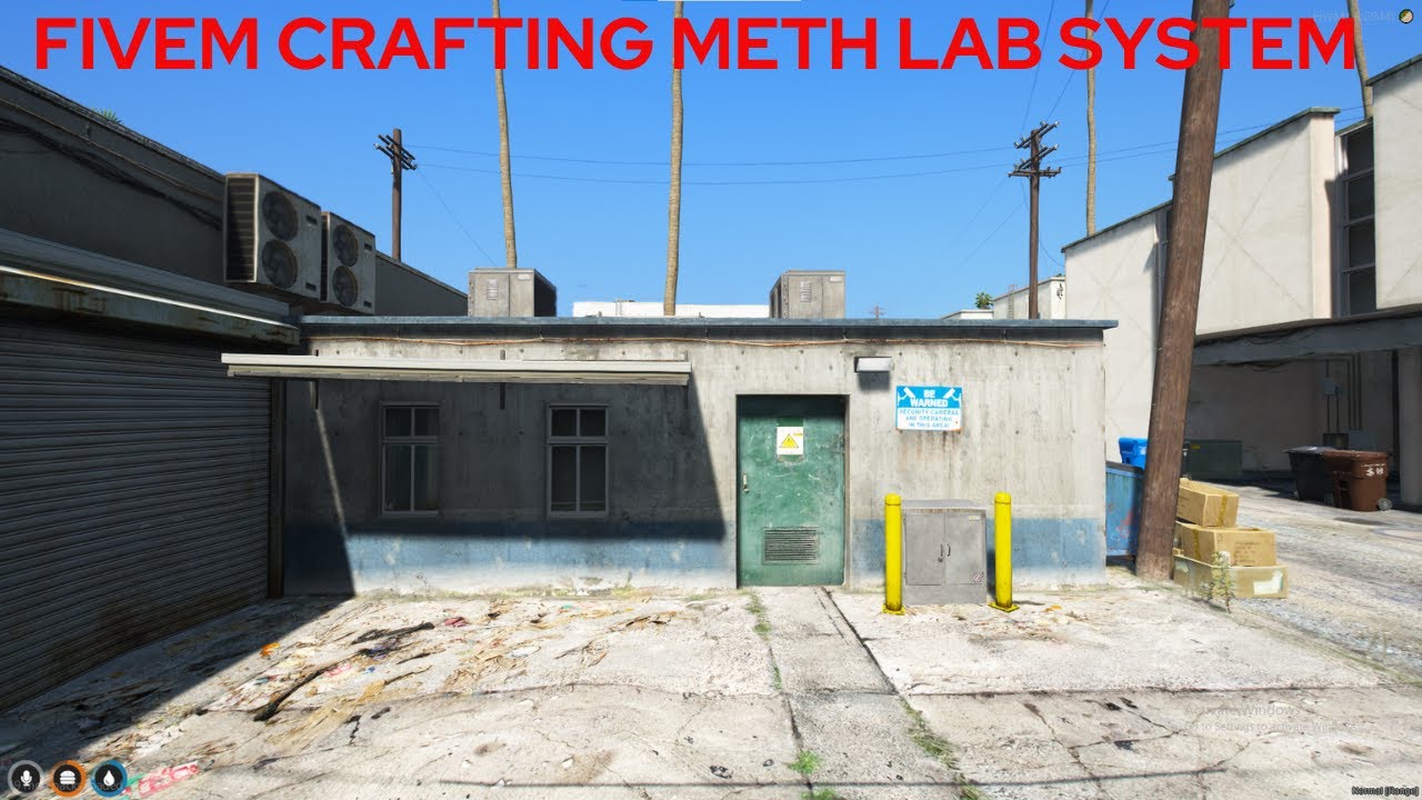 Fivem crafting meth lab system | Fivem Mods | Interior & map for ...