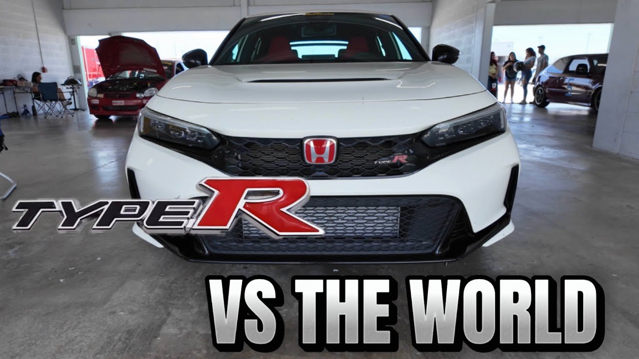 "Honda Civic Type R Dominating the Track: Racing and Beating All Cars ...