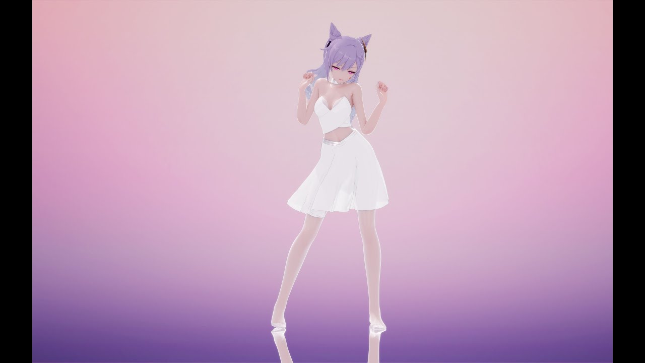 【Genshin Impact MMD／4K／60FPS】Keqing【Nice Body】 - YouTube