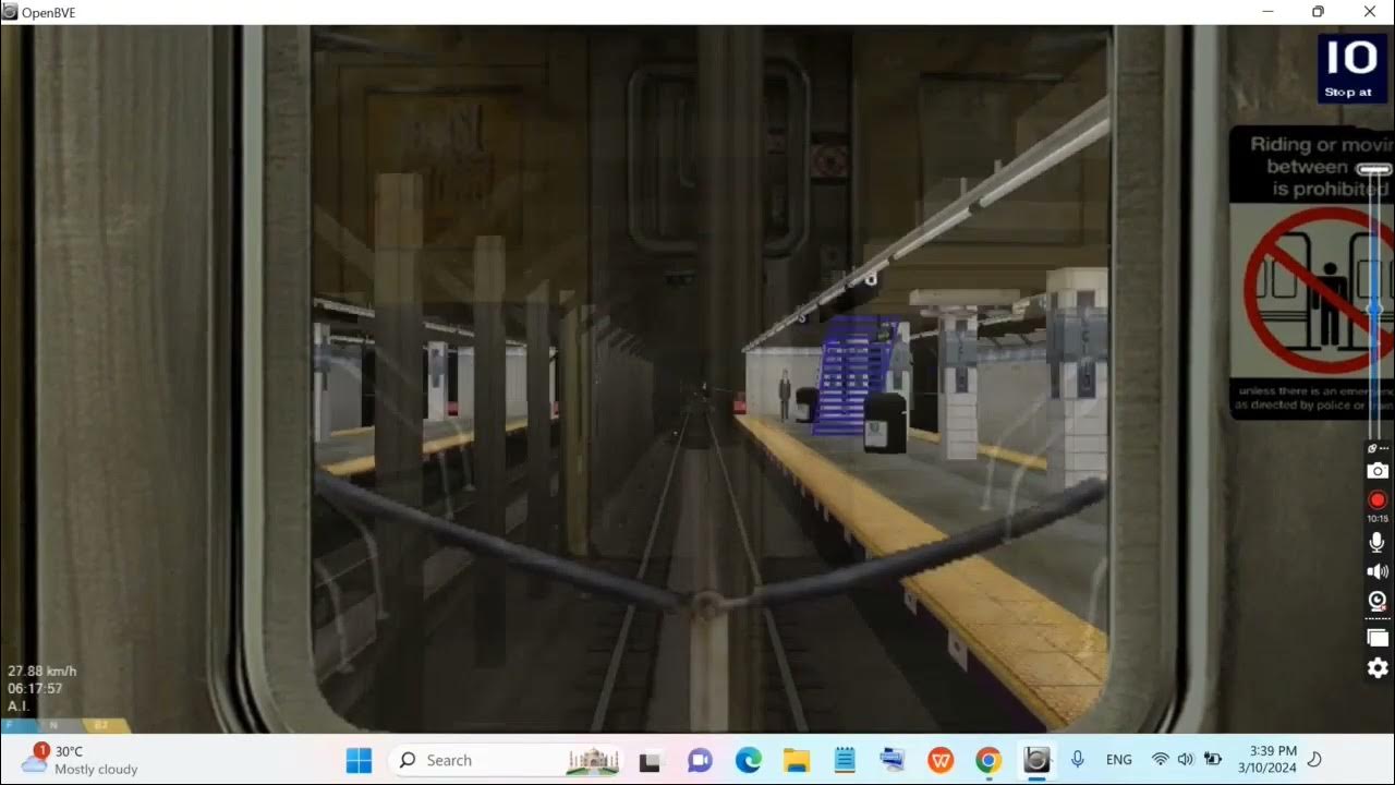 OpenBVE Timelapse A Line to Far Rockaway - YouTube