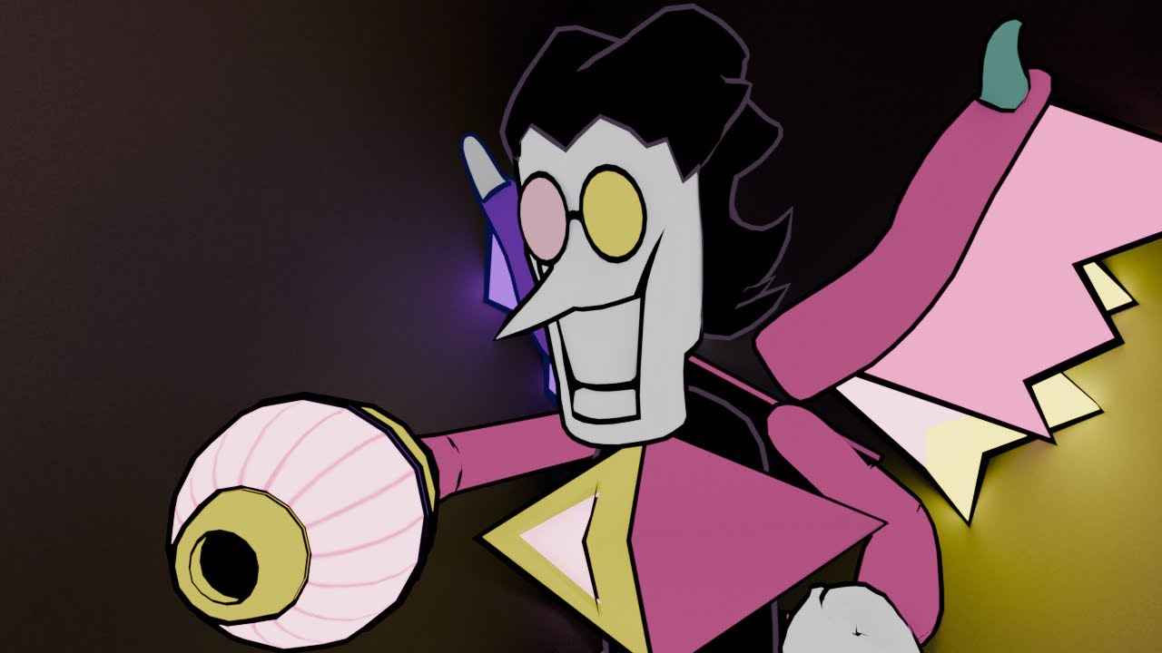 Spamton needs his photos printed [Blender/DELTARUNE] - YouTube