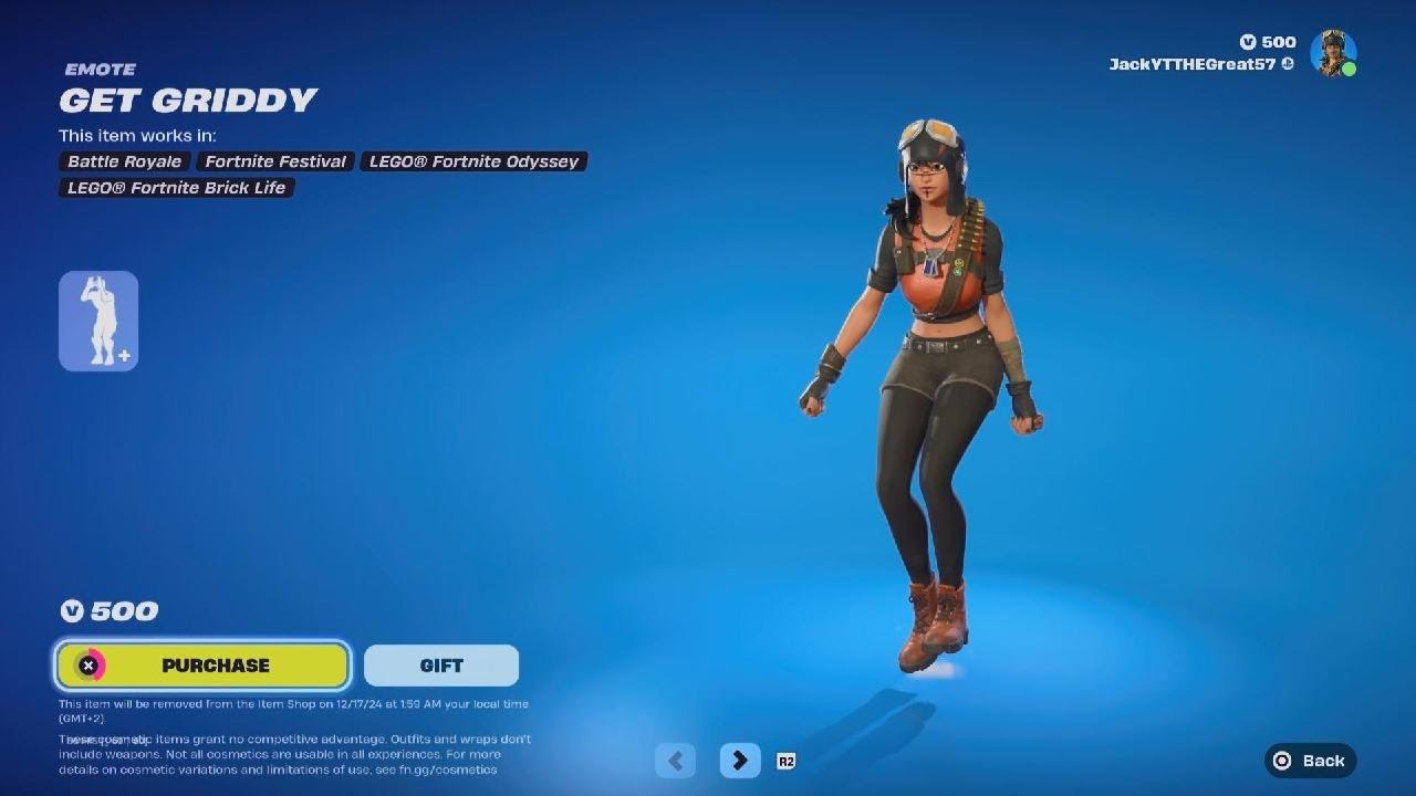 I got the griddy in fortnite - YouTube