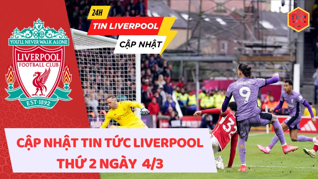 TIN LIVERPOOL NGÀY 4/3: HLV JURGEN KLOPP BẤT NGỜ KHI LIVERPOOL ĐẠT ĐƯỢC ...