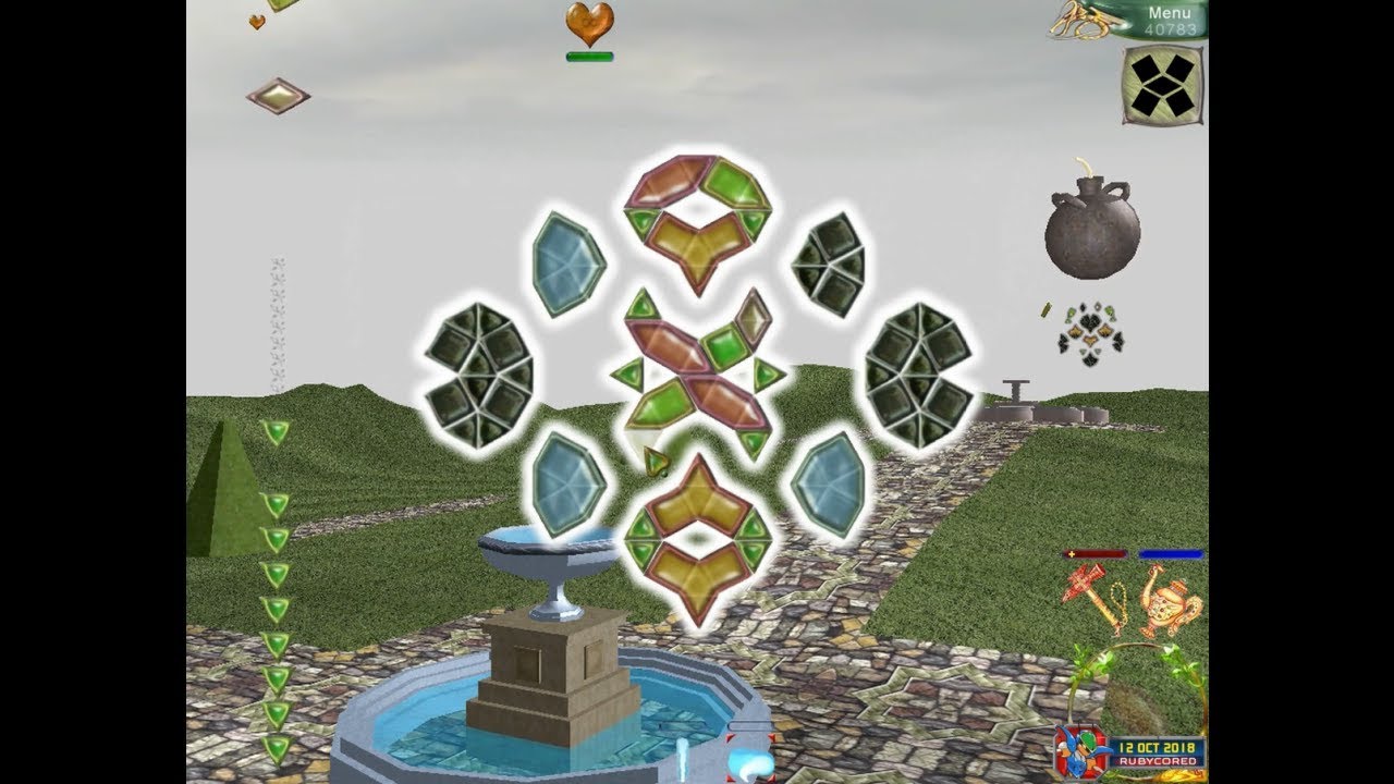 Fresco Wizard (2004, PC) - 31 of 51: Sparkling Magic - Scene 15 ...