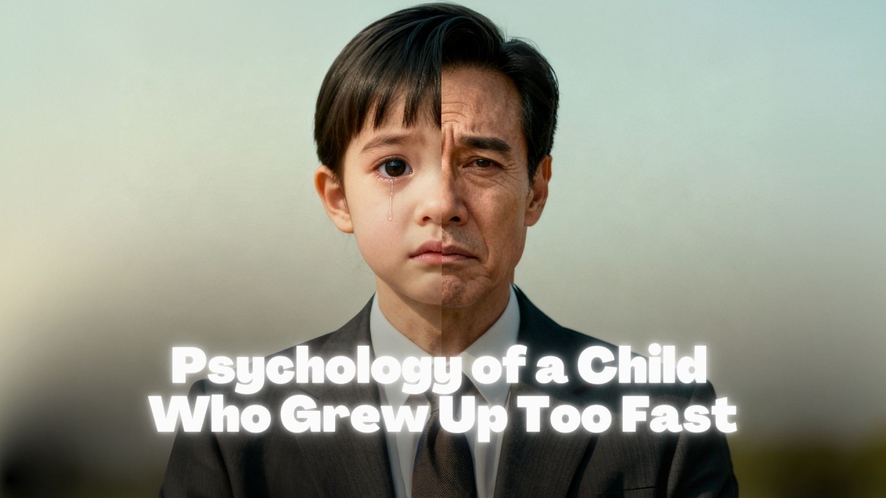 Psychology of A Child Who Grew Up Too Fast - YouTube
