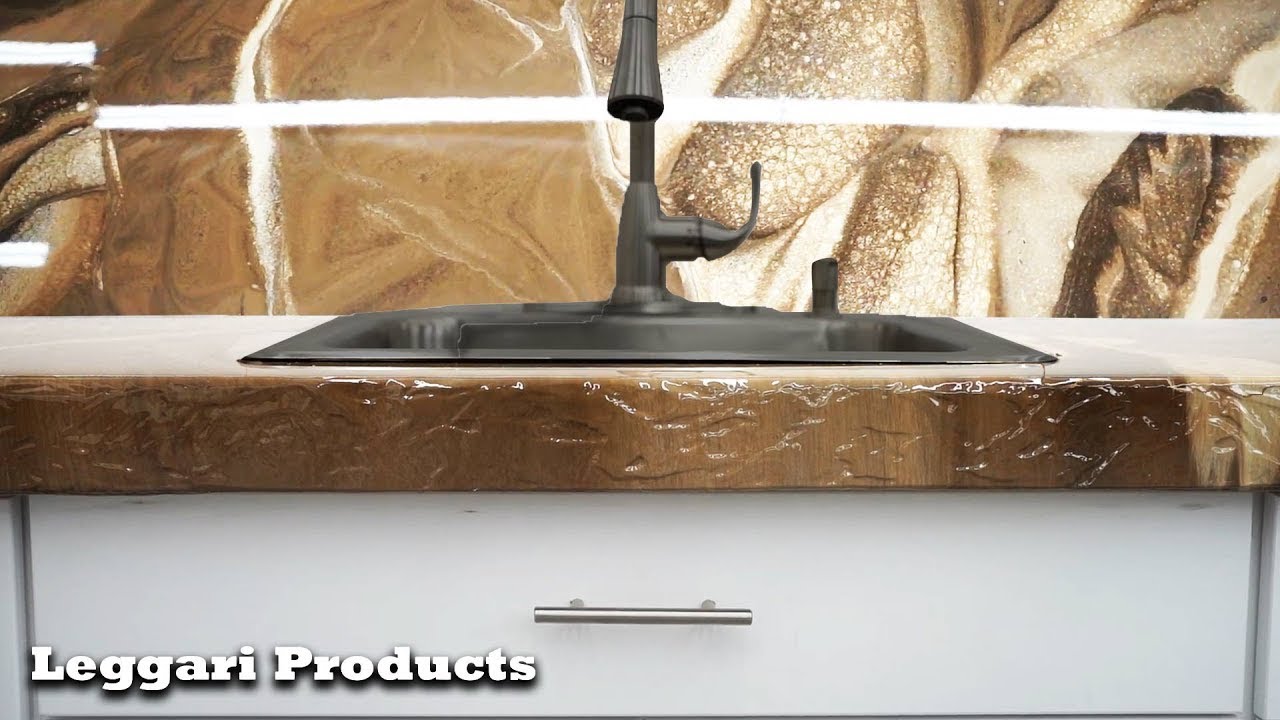 How To DIY A Decorative Edge Then Coat It Using Epoxy! Step By Step ...