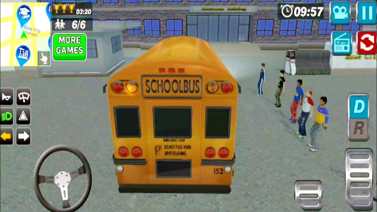 Histeris Penumpang BUS SEKOLAH Tabrak Mobil-mobilan [Level 5-7] - Game ...