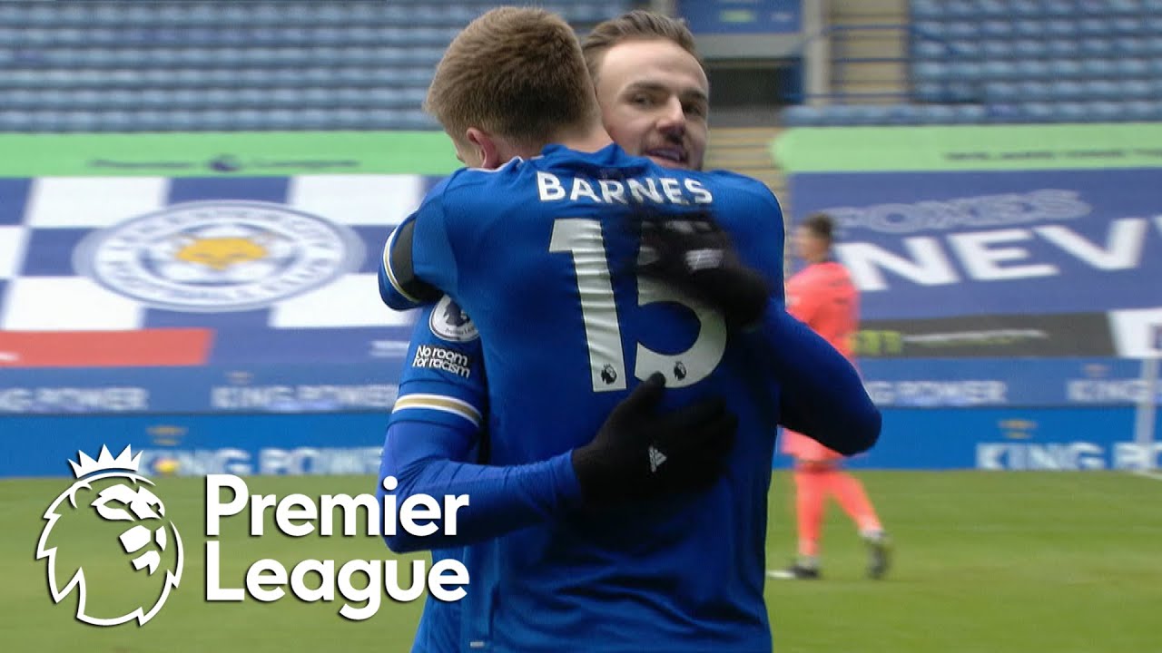 Harvey Barnes grabs early Leicester City lead against Leeds United ...