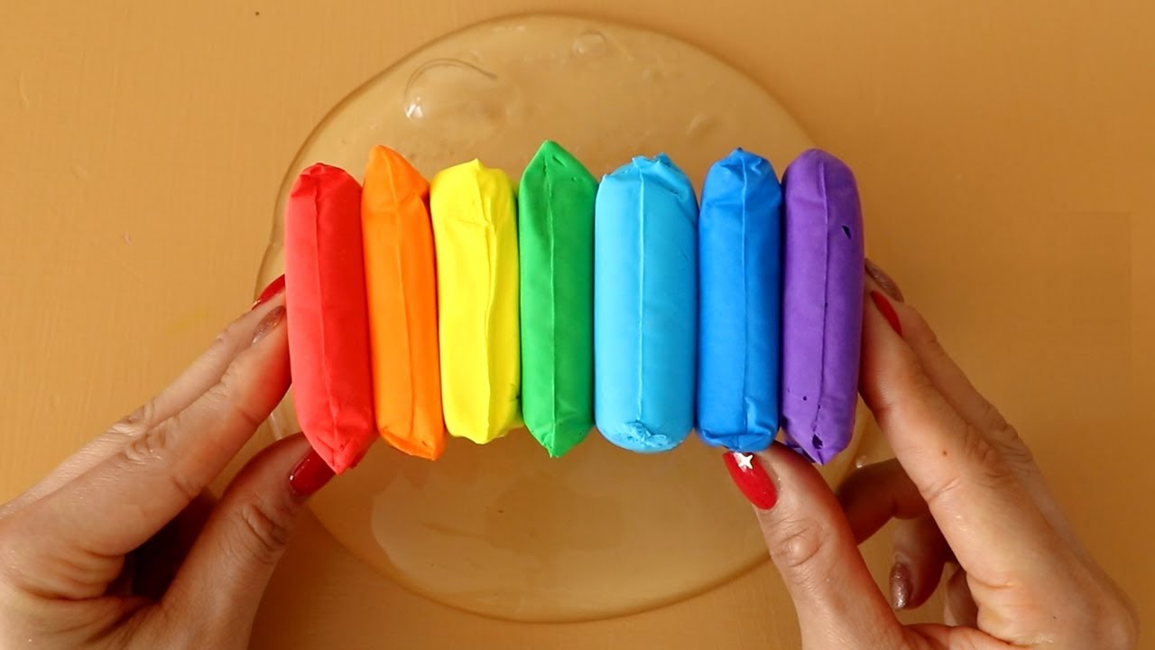 Speacial Clay Coloring Compilation!! Most Satisfying Slime Video - YouTube
