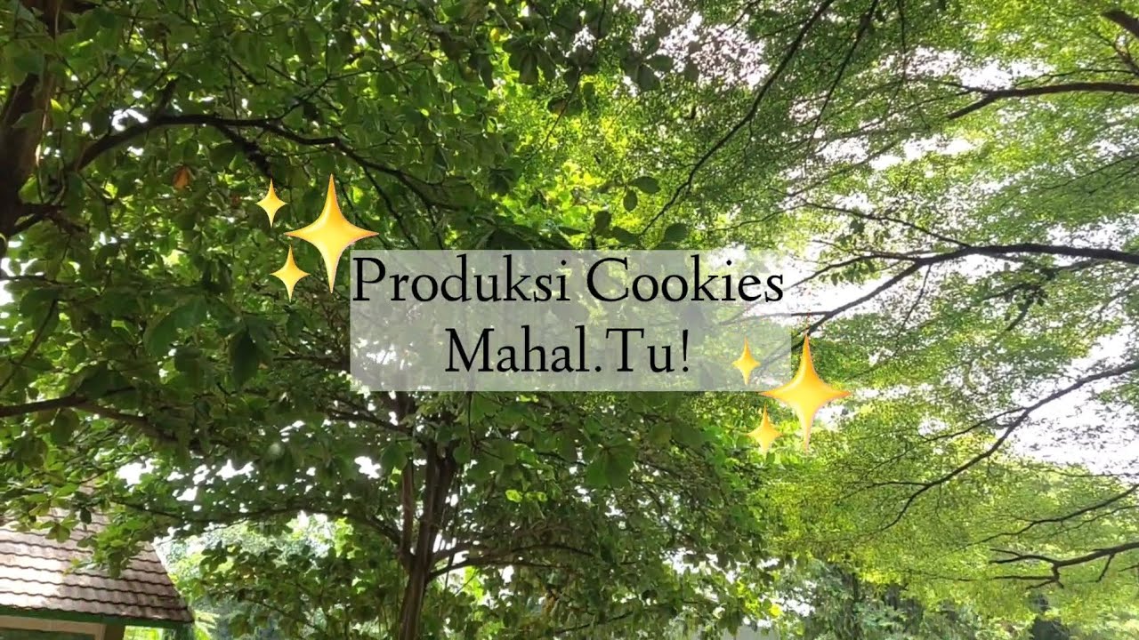 Produksi Cookies Mahal.Tu SEND - YouTube