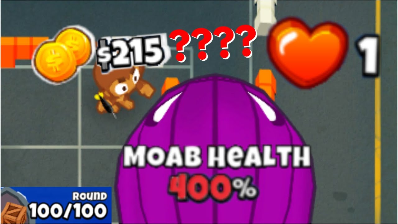 Beating a 400% HP BAD With Only $215 ?!? (Cursed Bloons TD 6) - YouTube