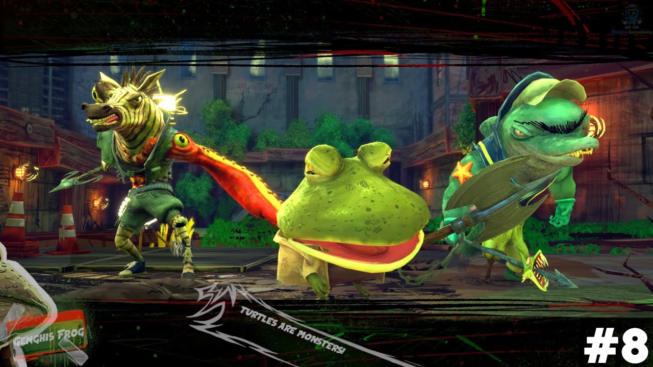 TMNT: MUTANTS UNLEASHED Walkthrough Gameplay Part-8 - YouTube