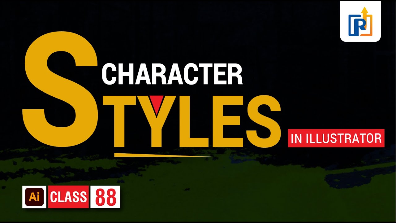 Character Styles | How To Use Character Styles | How To Use Character ...
