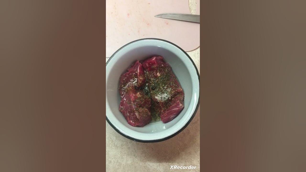 Говяжий стейк стриплойн (тонкий край) #своимируками #вкусно #еда # ...