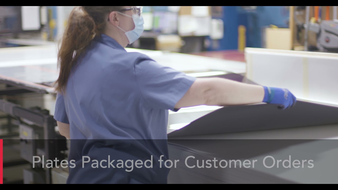 Macdermid Graphics Solutions - Sheet Photopolymer Manufacturing - YouTube
