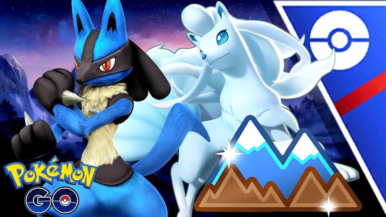 *NEW* Lucario & Ninetales TAG TEAM the Mountain Cup in Pokémon GO ...