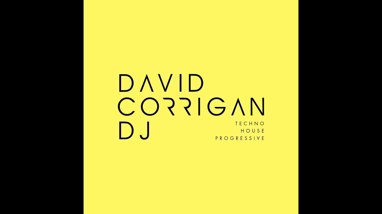 David Corrigan DJ LIVE - CRT Live Stream (Techno Session) - YouTube
