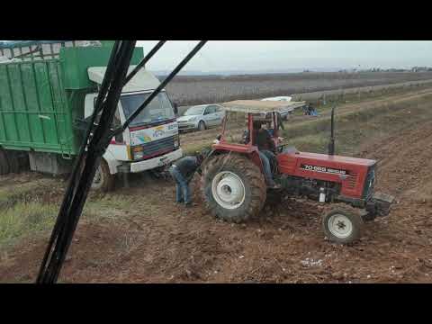 Fort kargo ile fiat askida kalma traktor cekisi