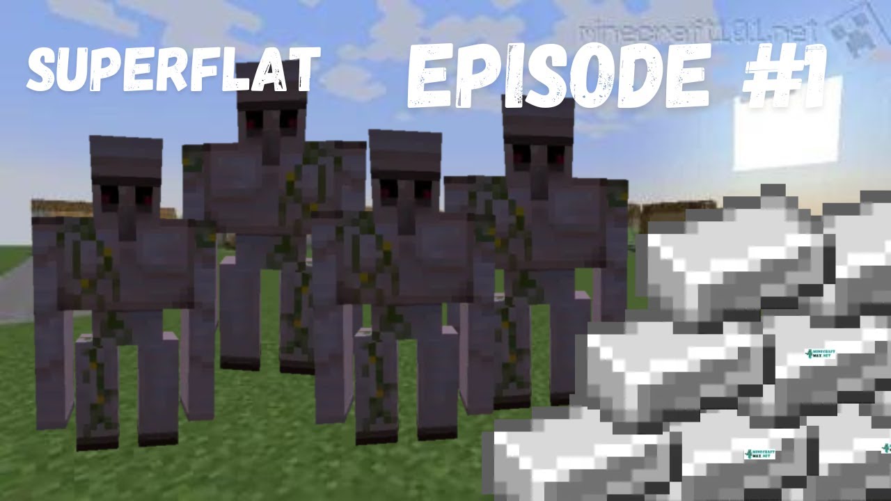 Minecraft Superflat ~Ep#1 - YouTube