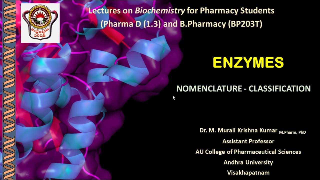 3 Enzymes Nomenclature, Classification, EC numbering - YouTube