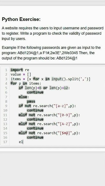 Python challenging programming exercises | Level 2 | learning python #shorts #python3 - YouTube