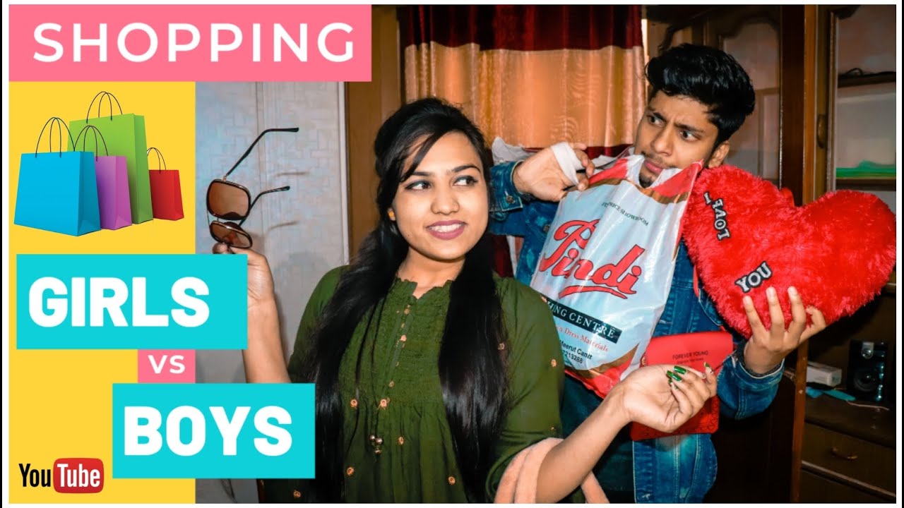 Shopping: Girls vs Boys |THE FAILURE - YouTube