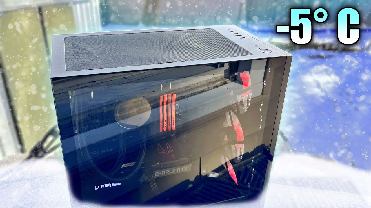 Maine Winter PC Cooling! - YouTube