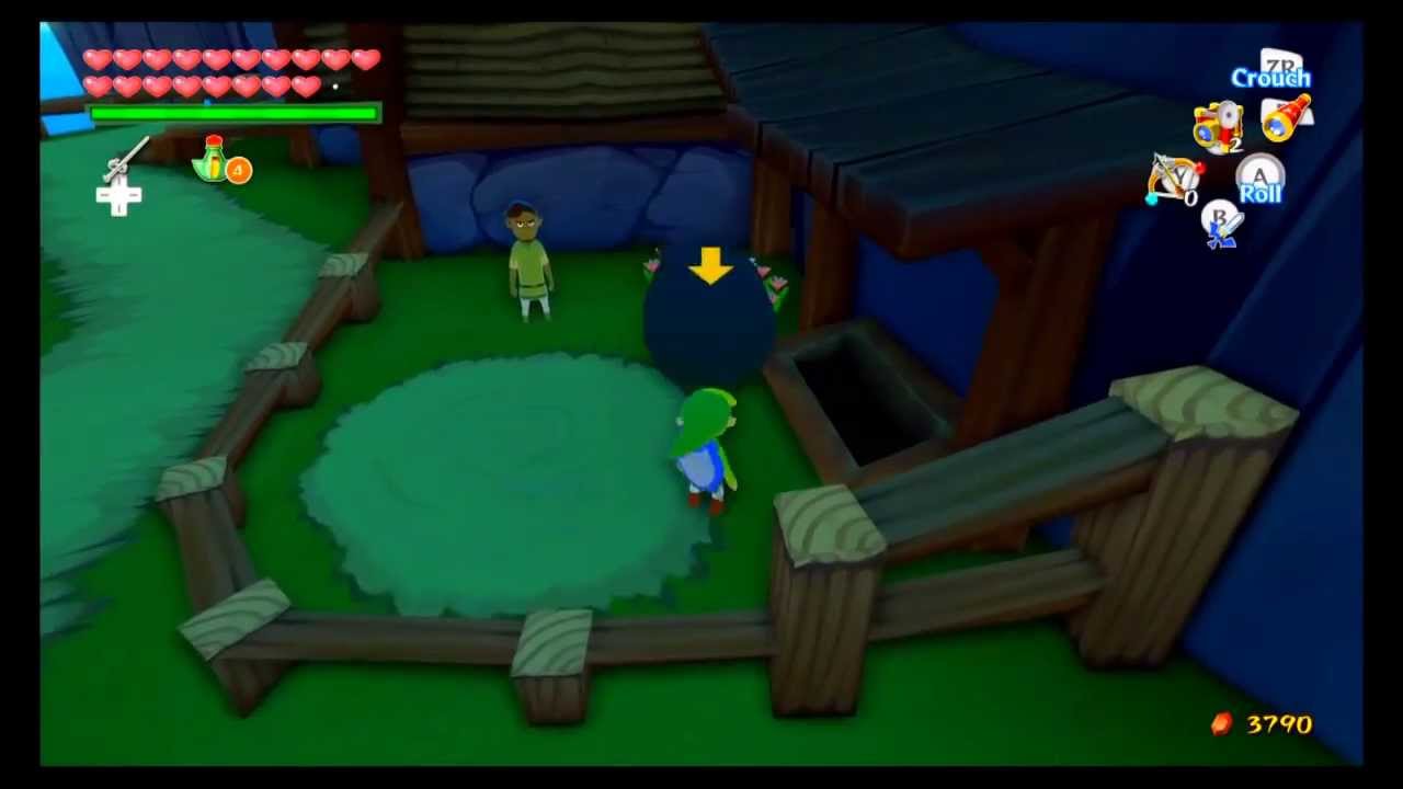 The Legend of Zelda: The Wind Waker HD - Sidequest #19: Ganon's Mom ...