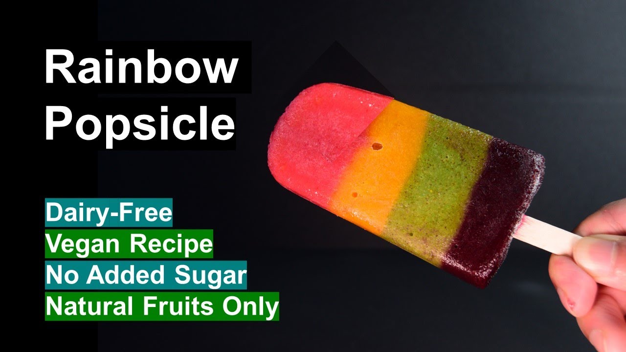 RAINBOW POPSICLE recipe | Homemade Popsicles | Frozen Summer Treats ...
