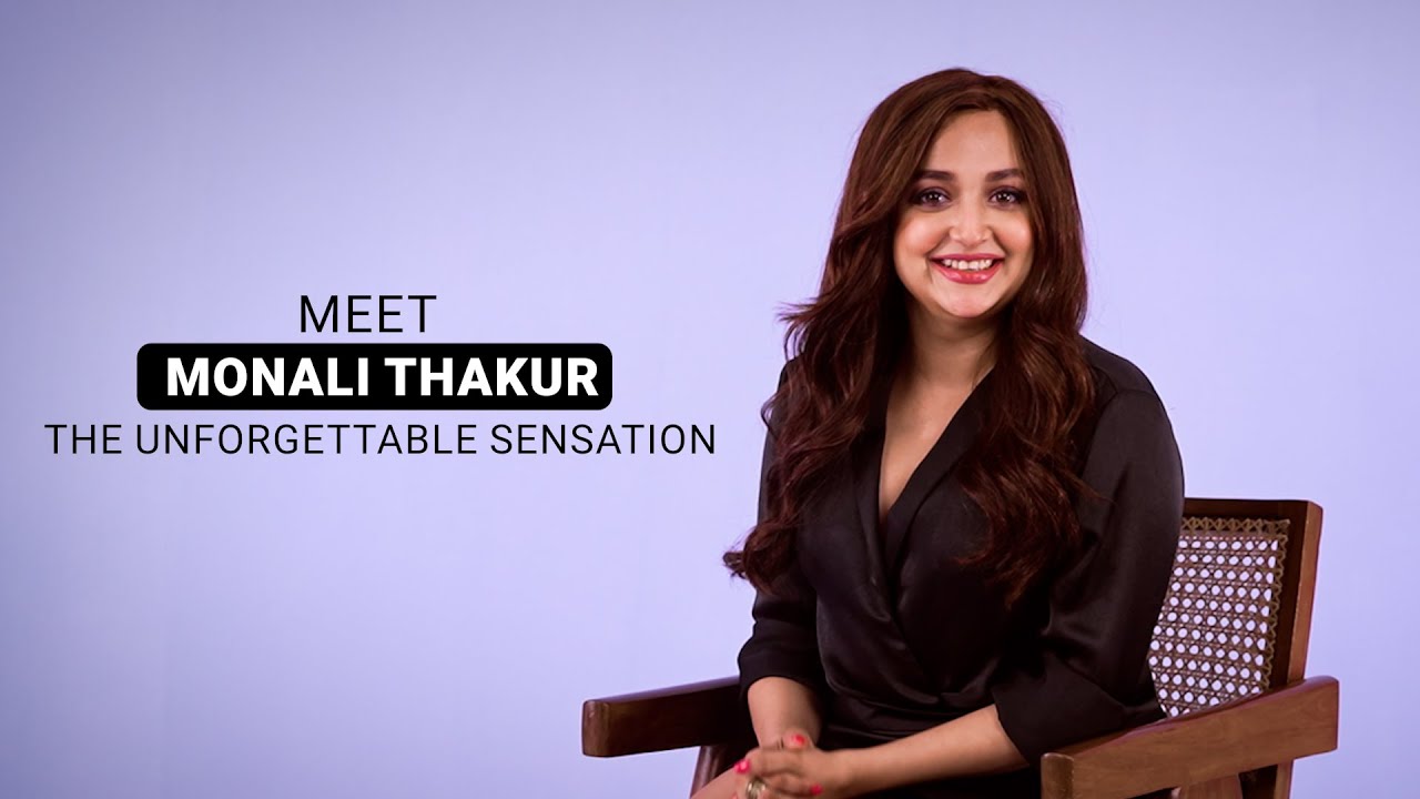 Meet Monali Thakur, The Unforgettable Sensation | Monali Thakur ...