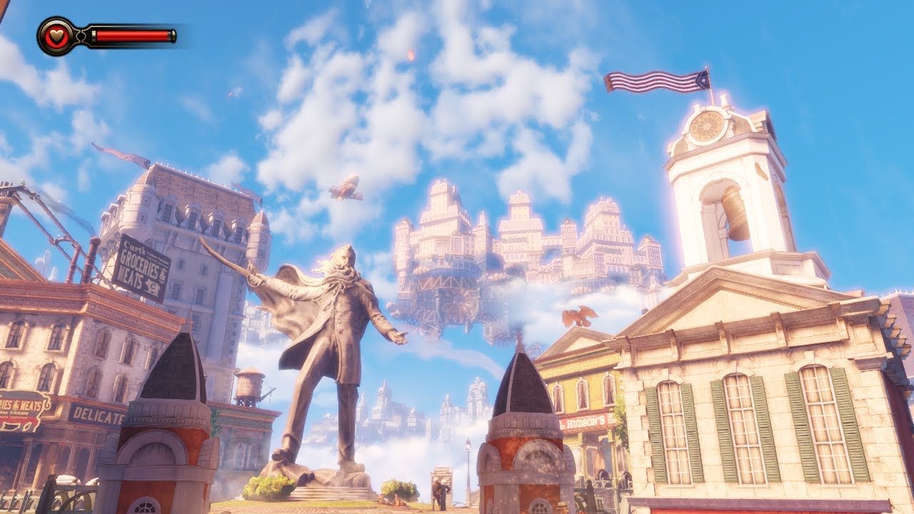Bioshock Infinite - The Floating City - YouTube