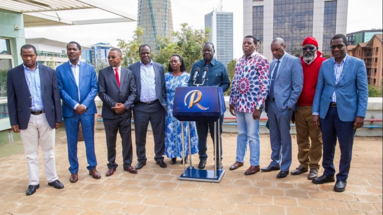 LIVE: AZIMIO ADDRESSING THE NATION NOW - YouTube