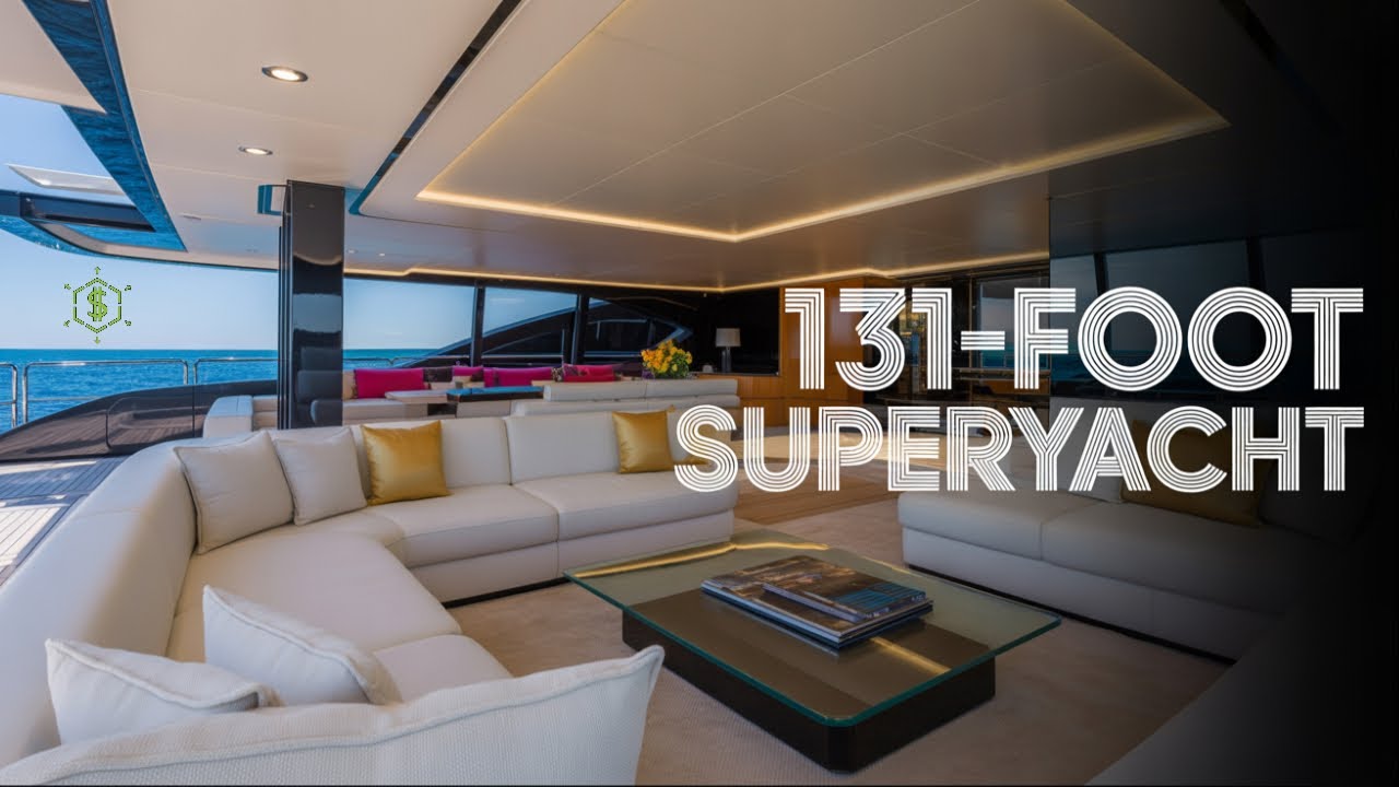 What's Inside This AMAZING 131 Foot Superyacht? - YouTube