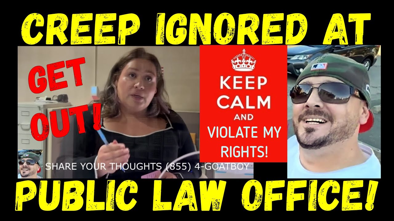 Creepy Creep Ignored at Public Defenders Office! ~ Part 2 - YouTube