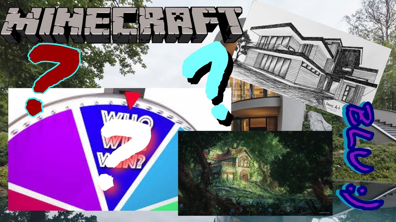 spinning a wheel for minecraft house themes! || part 1 - YouTube