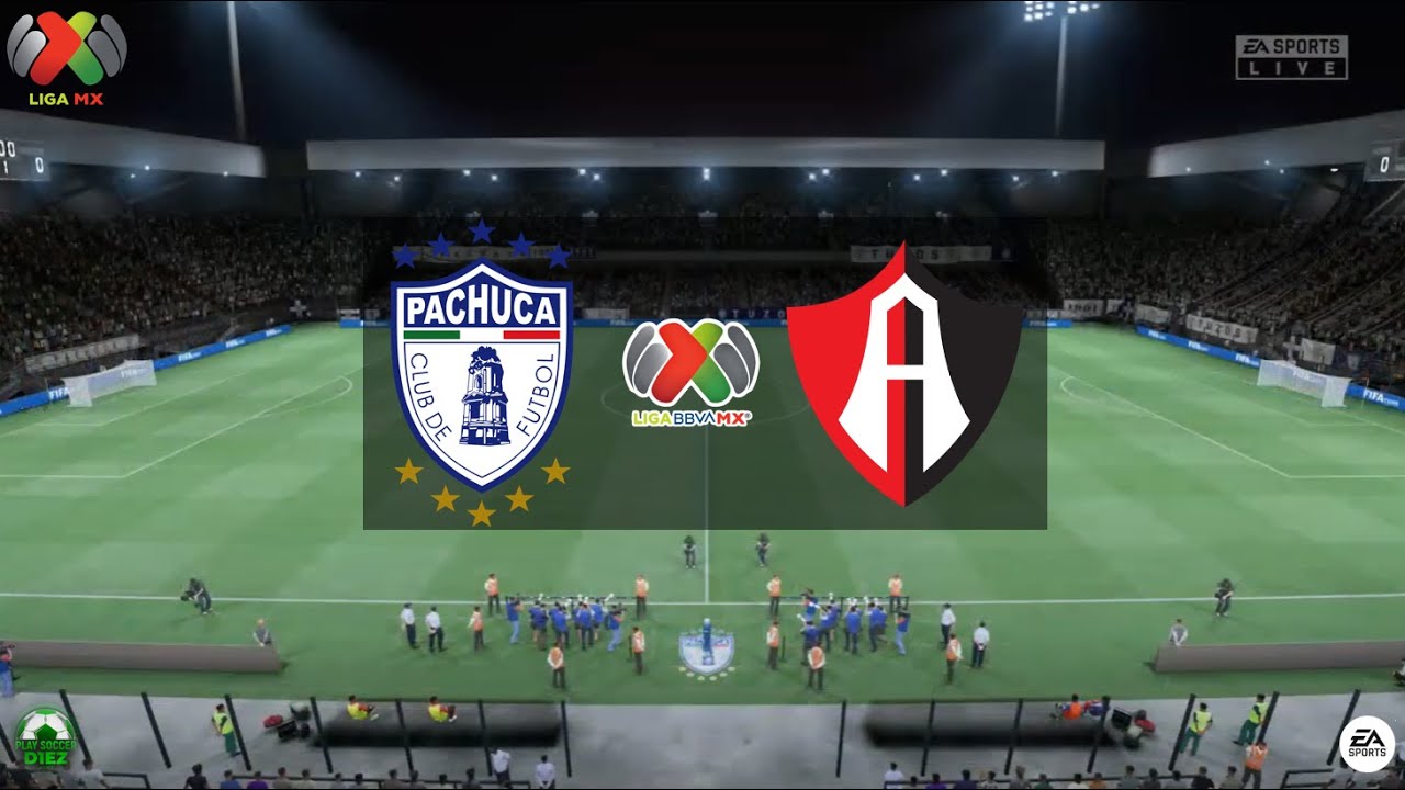 PACHUCA vs ATLAS | LA LIGA MX | EA Sports | PSD1EZ - YouTube