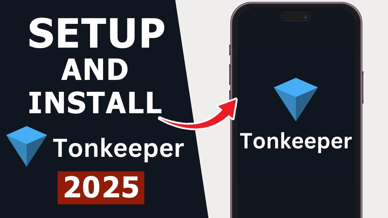 How to SETUP & INSTALL TonKeeper Wallet 2025 - YouTube