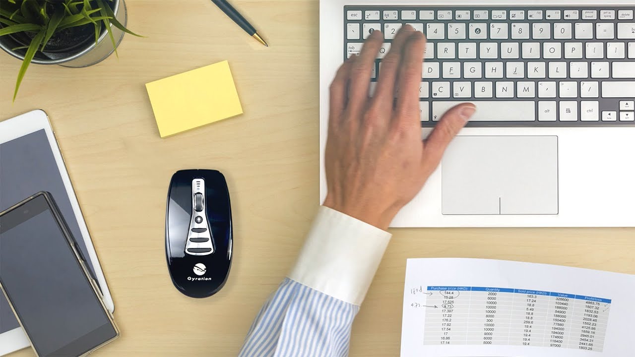 Introducing Air Mouse Voice – New from Gyration - YouTube