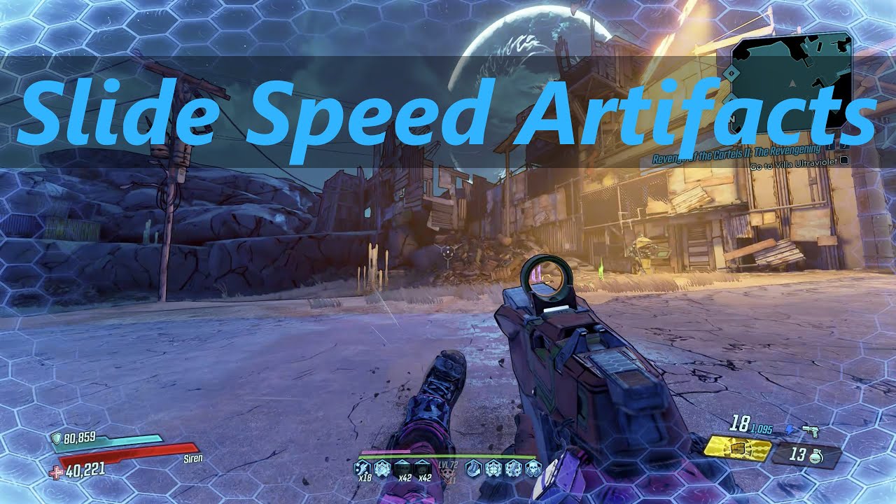 Borderlands 3 Slide Speed Artifact - Toboggan & Snowdrift - YouTube