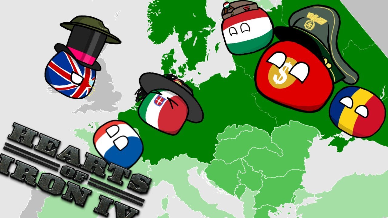 An Axis Win - Hoi4 MP In A Nutshell - YouTube